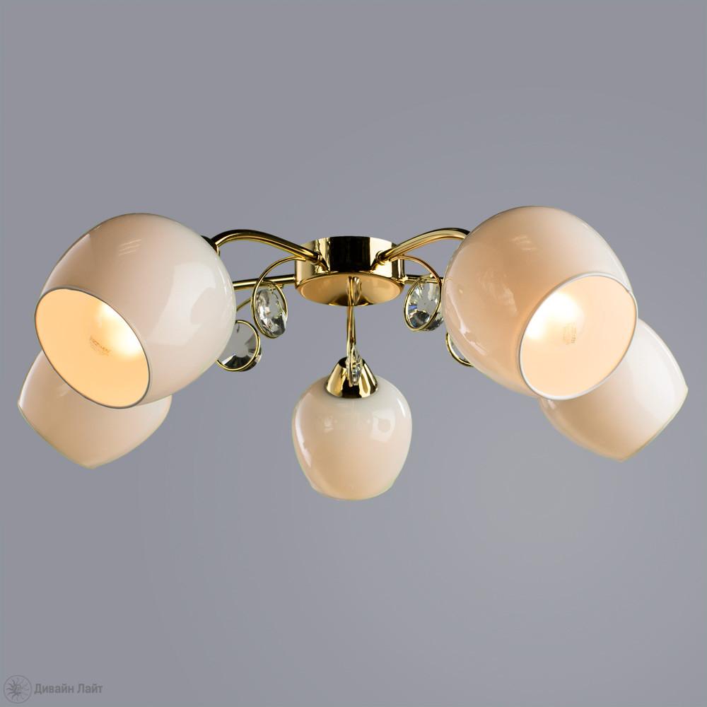 Накладная люстра ARTE Lamp MILLO A9549PL-5GO купить в Москве – интернет ...